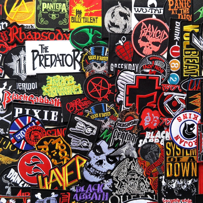 Punk Patches Set - Etsy