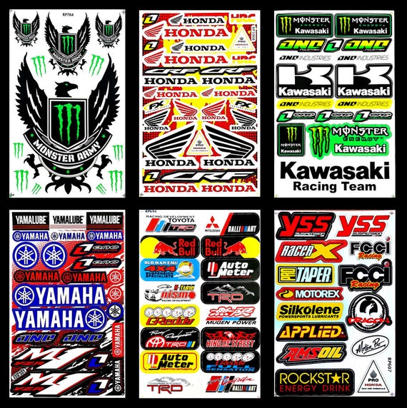 Vintage Motorcycle Decal Kits