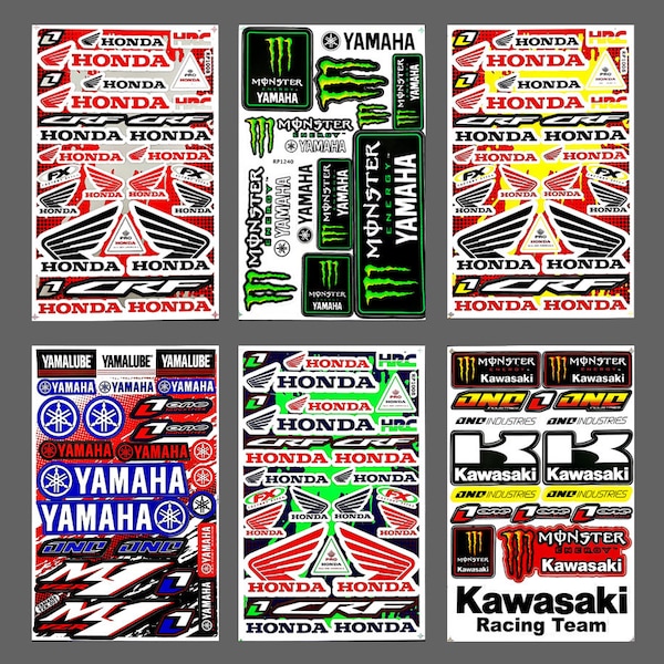Honda Sticker Sheet - Etsy Australia