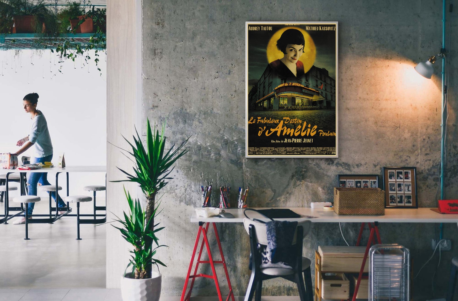 Amelie Poster Film Wall Art Movie Gifts for Woman Amelie Gift - Etsy