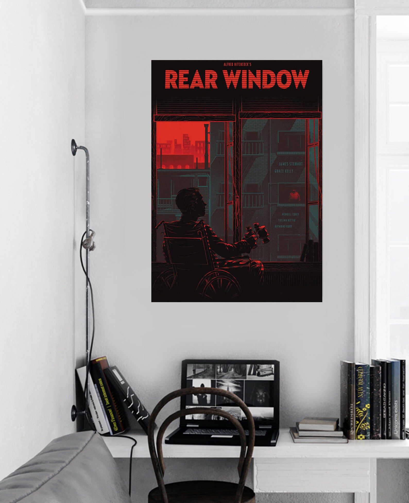 Rear Window Poster Horror Movie Poster Alfre D Hitchcock - Etsy