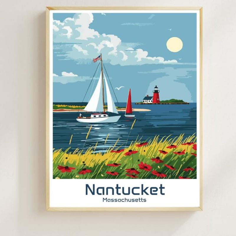 Nantucket Beach - Etsy