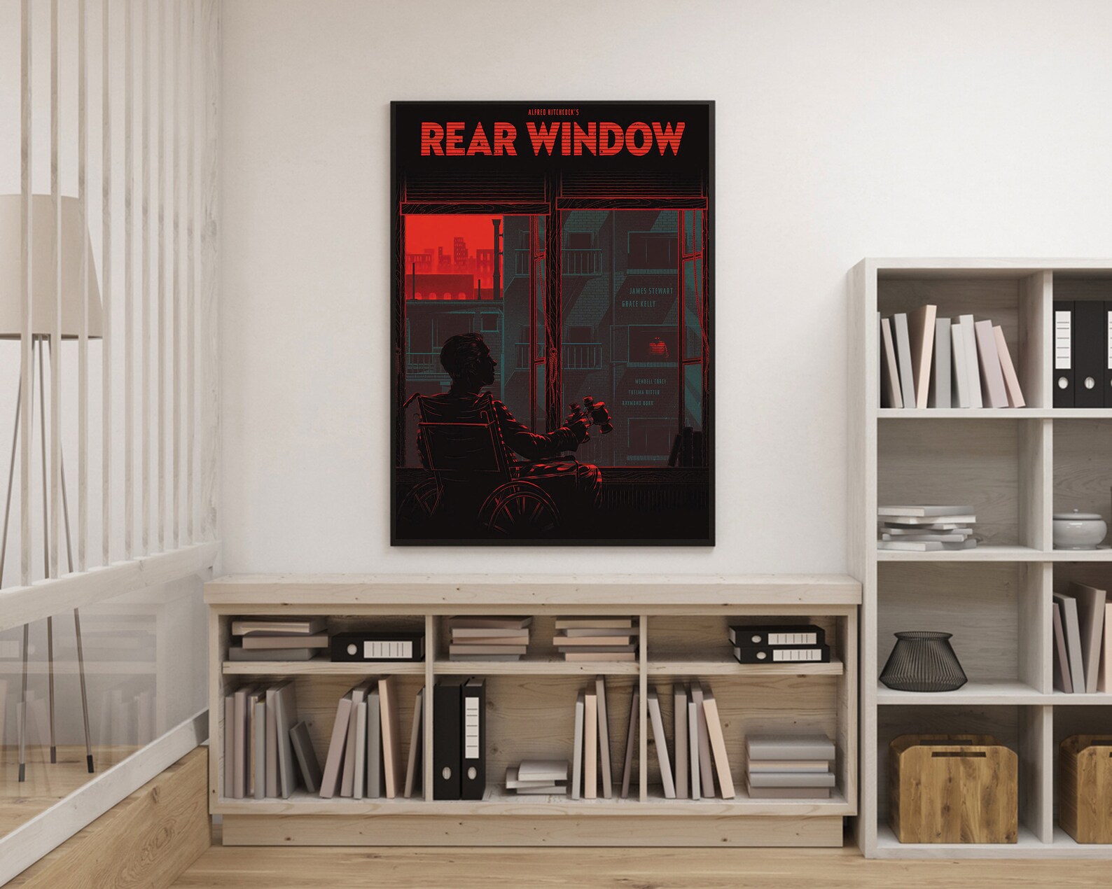 Rear Window Poster Horror Movie Poster Alfre D Hitchcock - Etsy