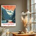 Geirangerfjord Travel Poster Norway Scenic Fjord Wall Art, Nordic ...