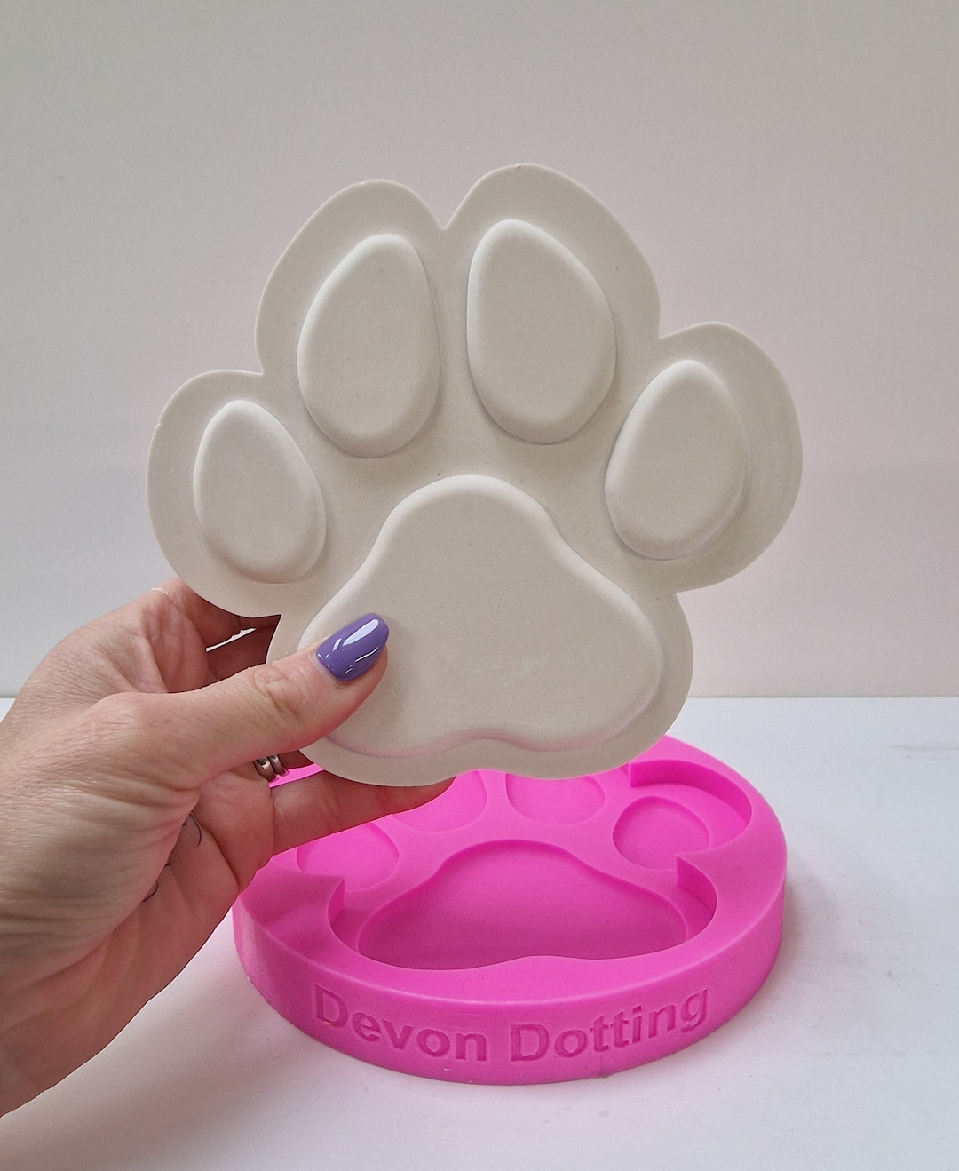 Paw Prints Silicone Mould, Pet Molds, Dog Print Molds - Etsy