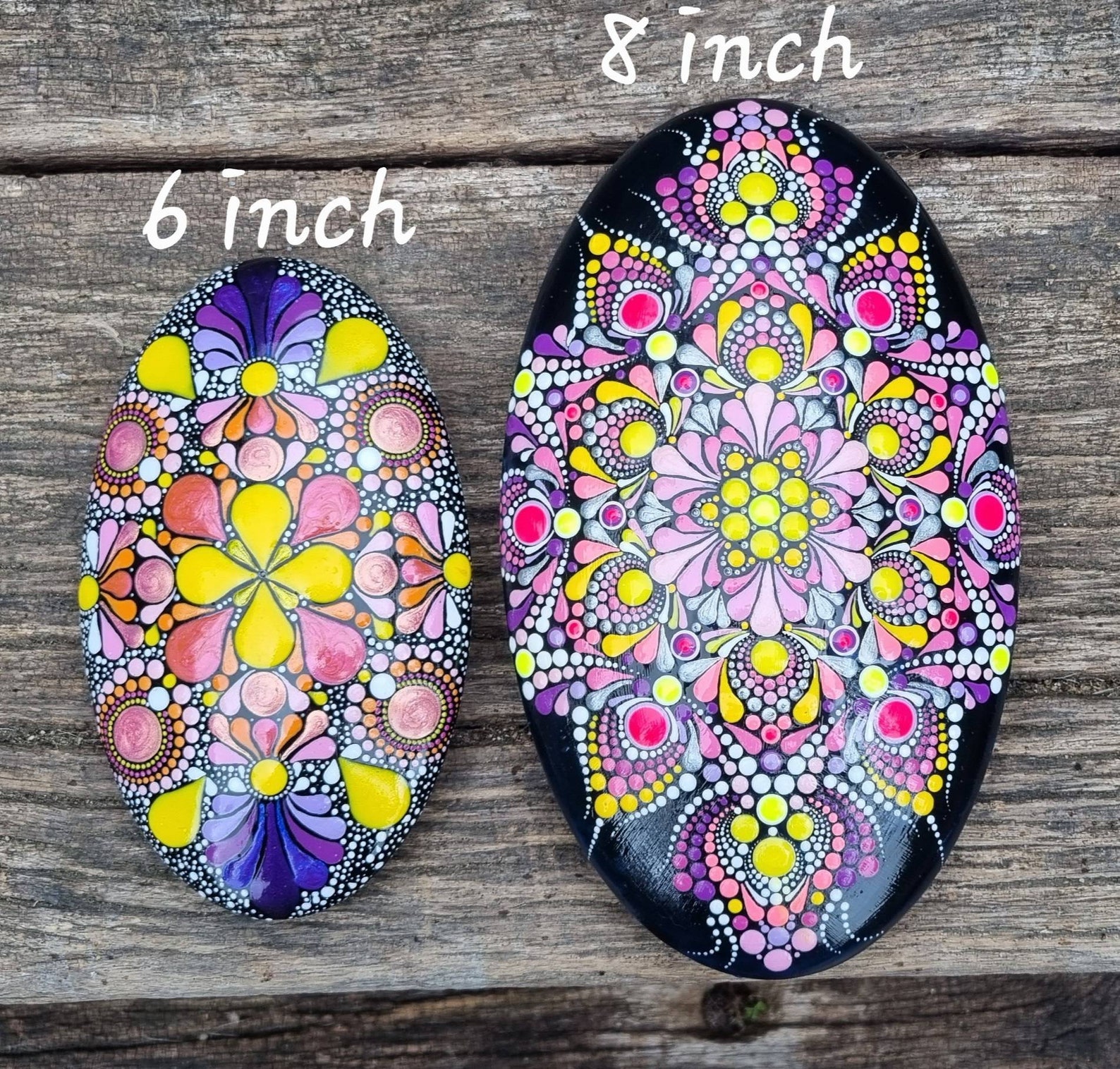8 Inch Oval Artstone Mandala Silicone Mould - Etsy