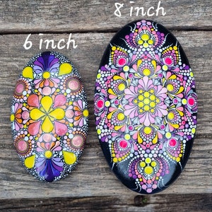 8 Inch Oval Artstone Mandala Silicone Mould - Etsy