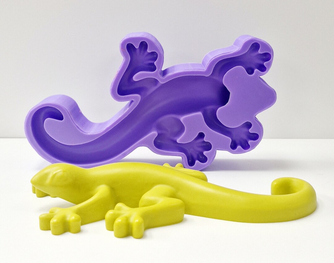 3D Lizard Silicone Mould, Plaster Mould, Jesmonite Mould, Wax Mould - Etsy