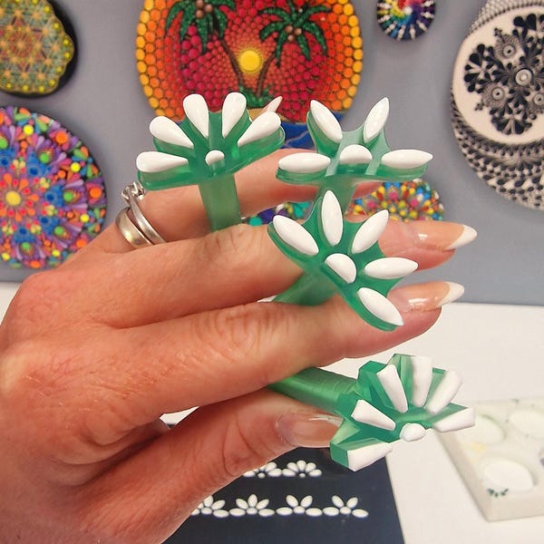 Half Flower Mandala Tools - Etsy