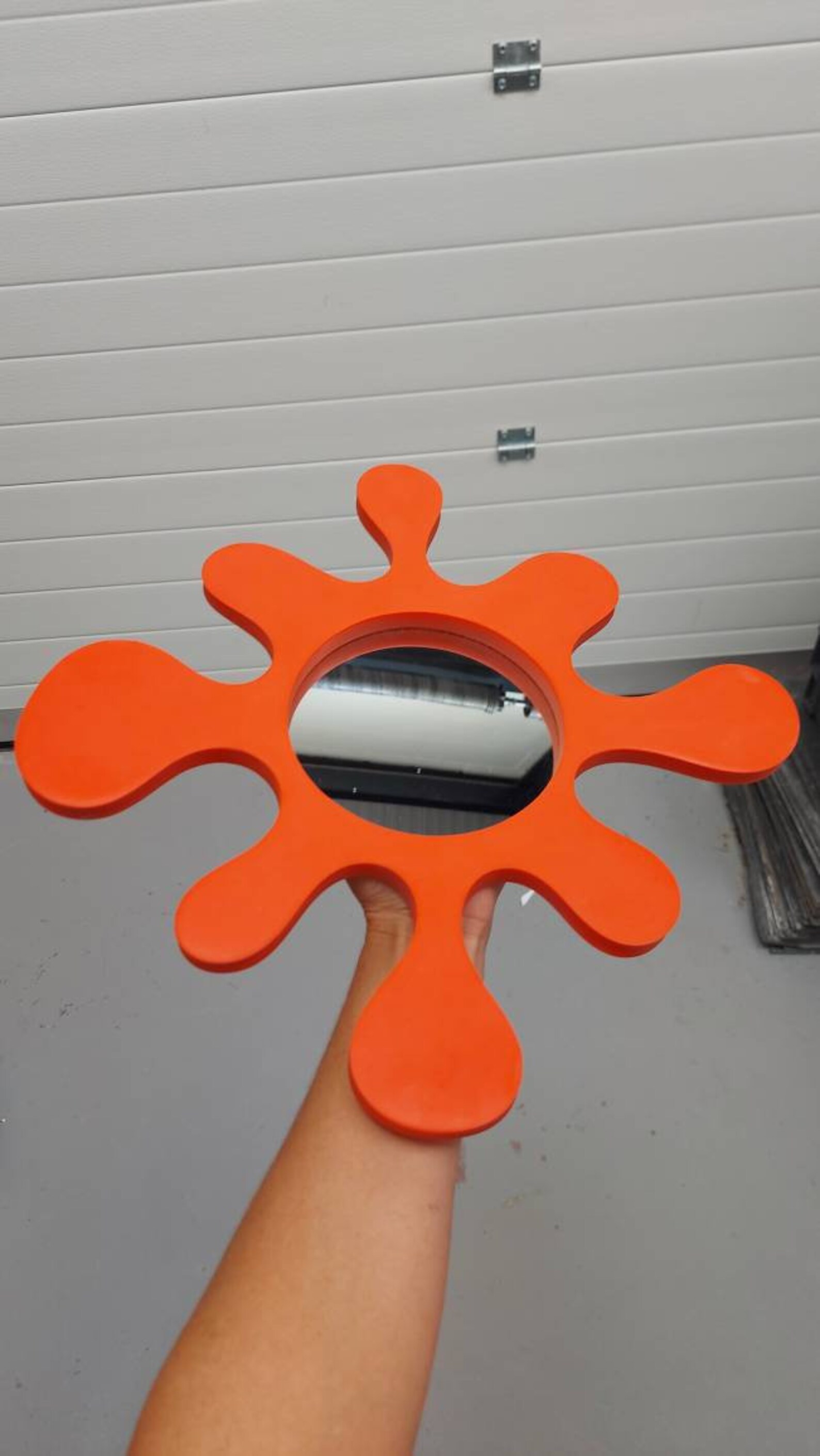 Splat Mirror Frame Silicone Mould, Jesmonite Mirror Mould Concrete Mold ...