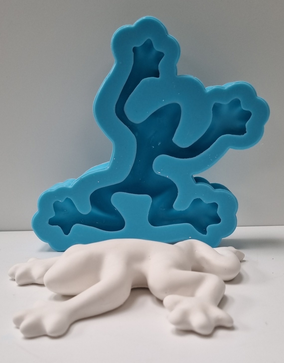 3D Frog Silicone Mould, Plaster Mould, Jesmonite Mould - Etsy