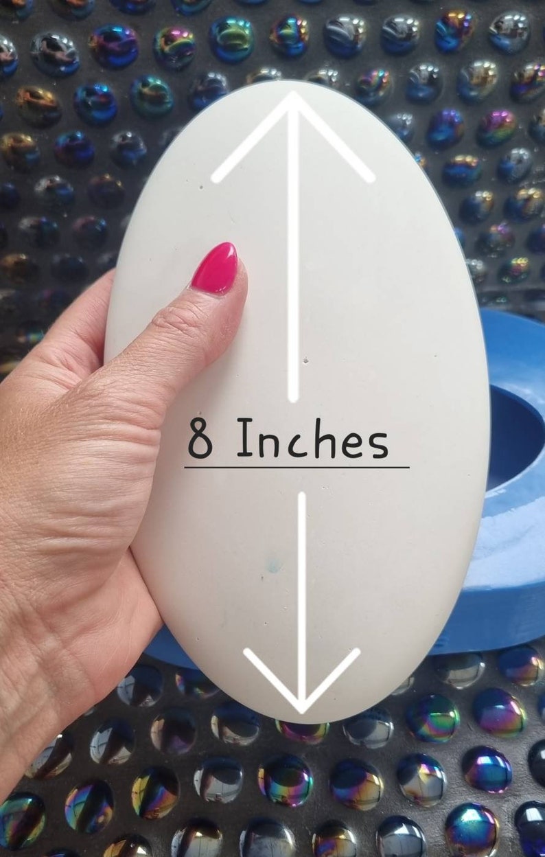 8 Inch Oval Artstone Mandala Silicone Mould - Etsy