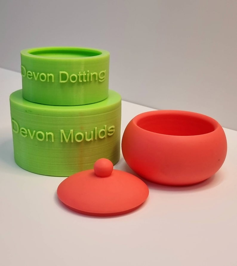 Small Chubby Pot and Lid Silicone Mould - Etsy