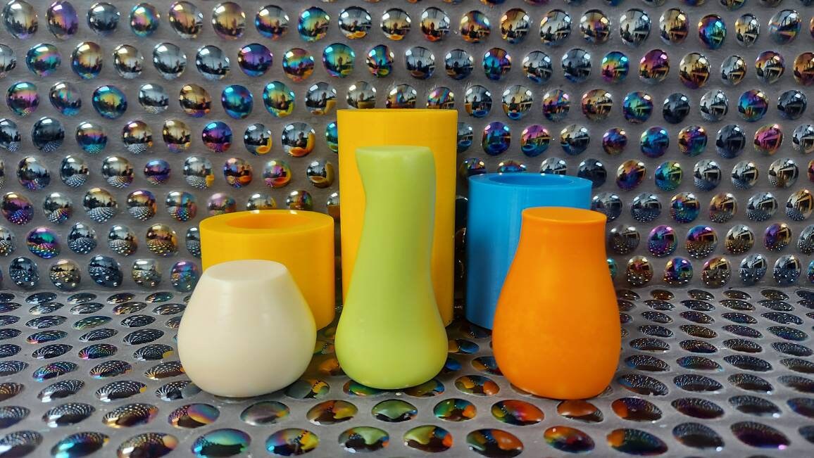 Set of Three Mushroom Stem Silicone Moulds stem Only | Etsy