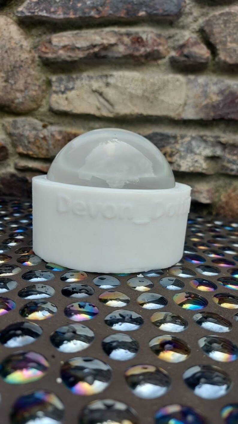 10cm Half Sphere Paperweight Food and Heat Safe Silicone | Etsy