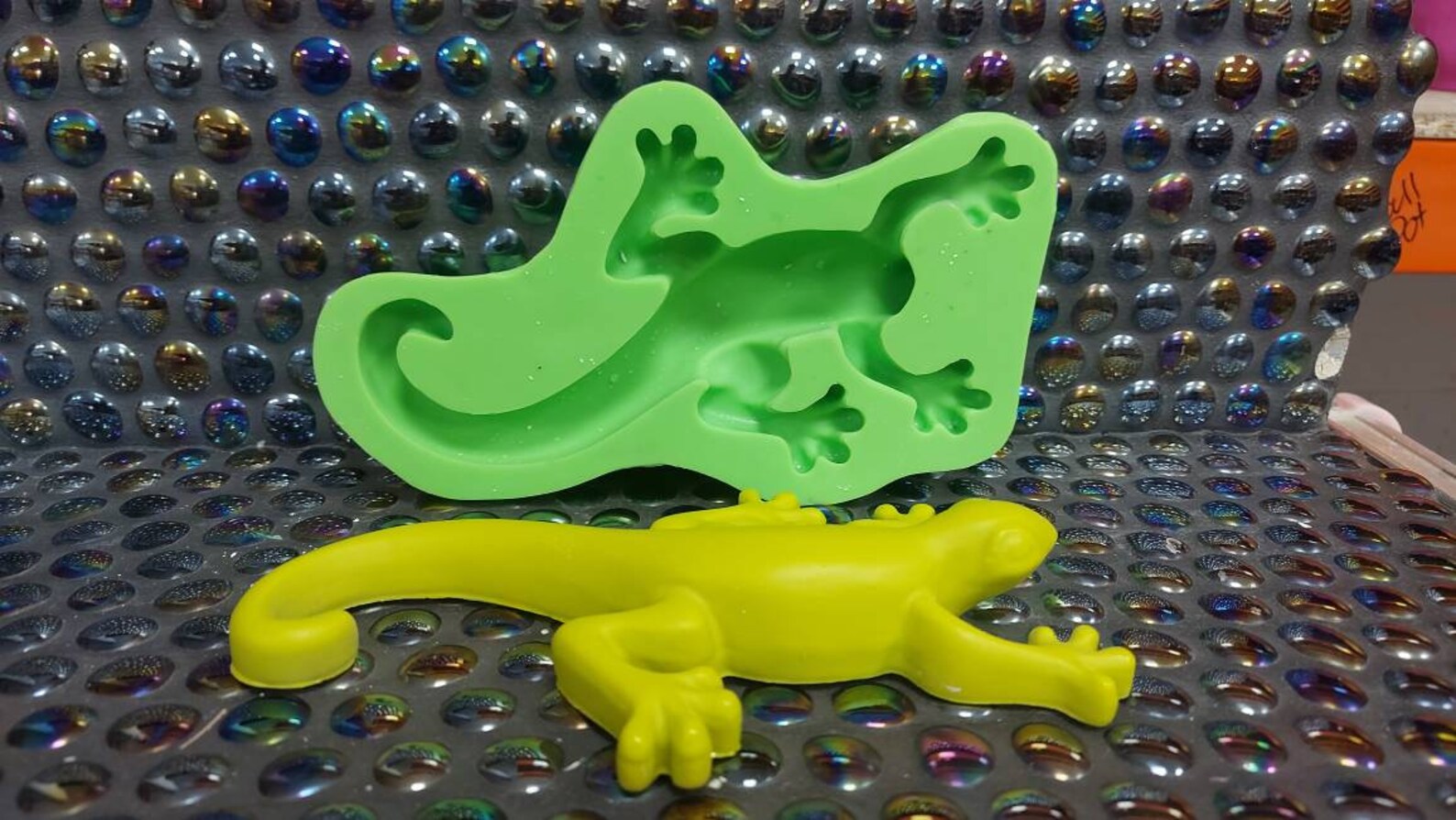 3D Lizard Silicone Mould Plaster Mould Jesmonite Mould Wax - Etsy