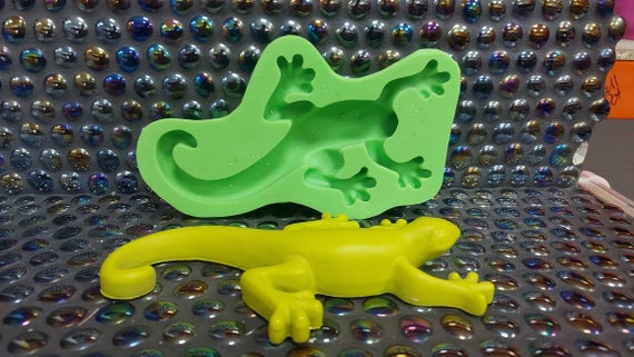 3D Lizard Silicone Mould Plaster Mould Jesmonite Mould Wax - Etsy