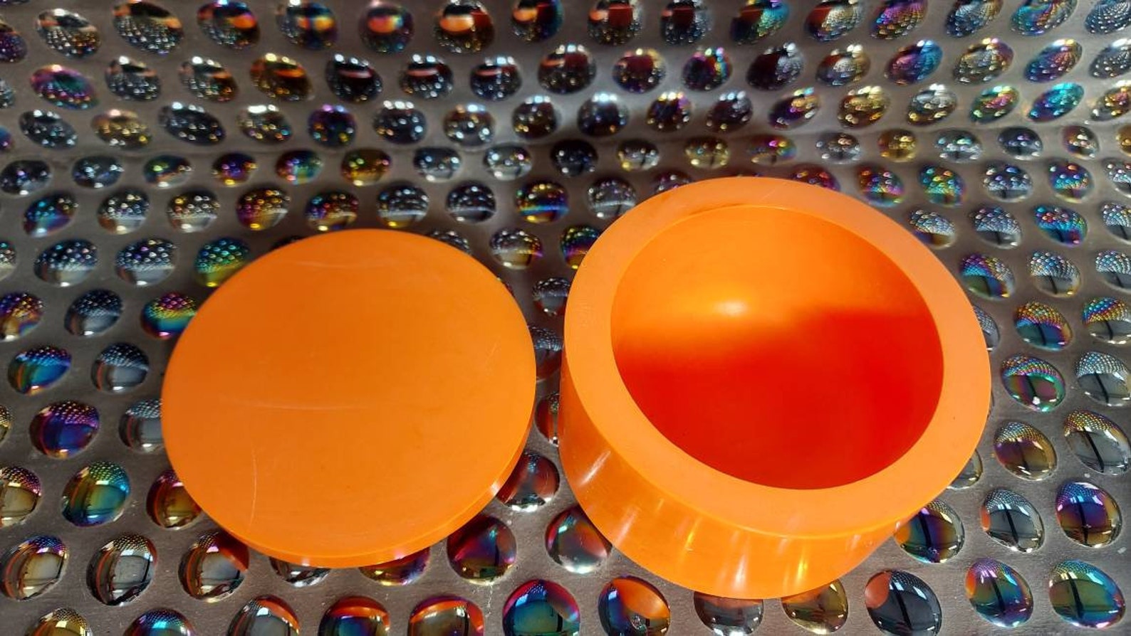 90mm x 60mm lidded pot cylinder silicone mold for candle | Etsy