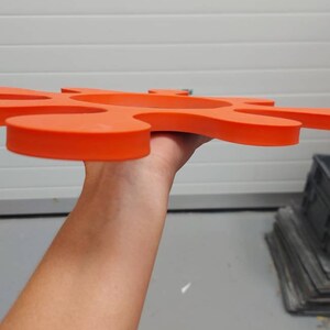 Splat Mirror Frame Silicone Mould, Jesmonite Mirror Mould Concrete Mold ...