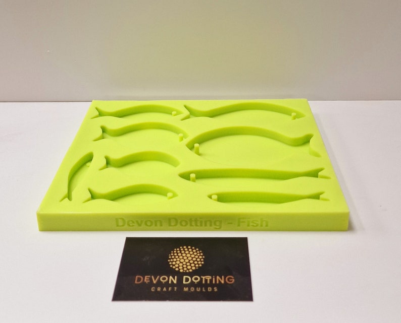 Multi Fish Silicone Mould, Hanging Fish, Fish Mobile - Etsy