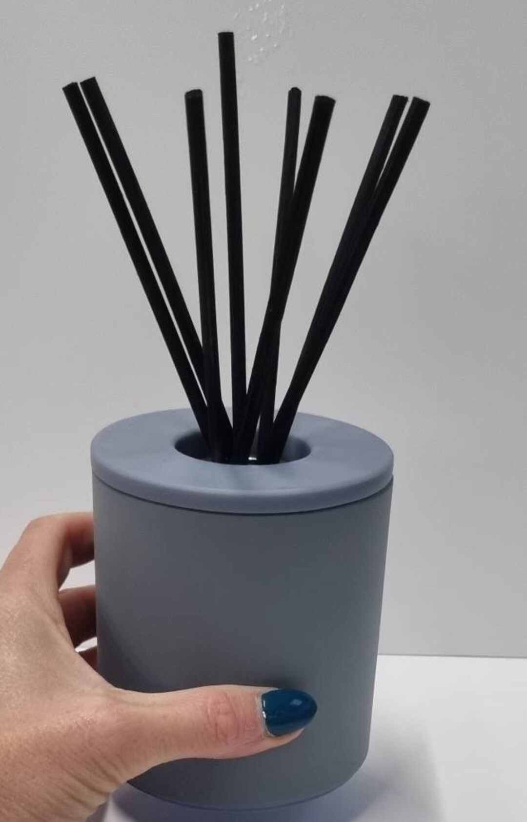 Plain Round Reed Diffuser Pot and Lid Silicone Mould - Etsy
