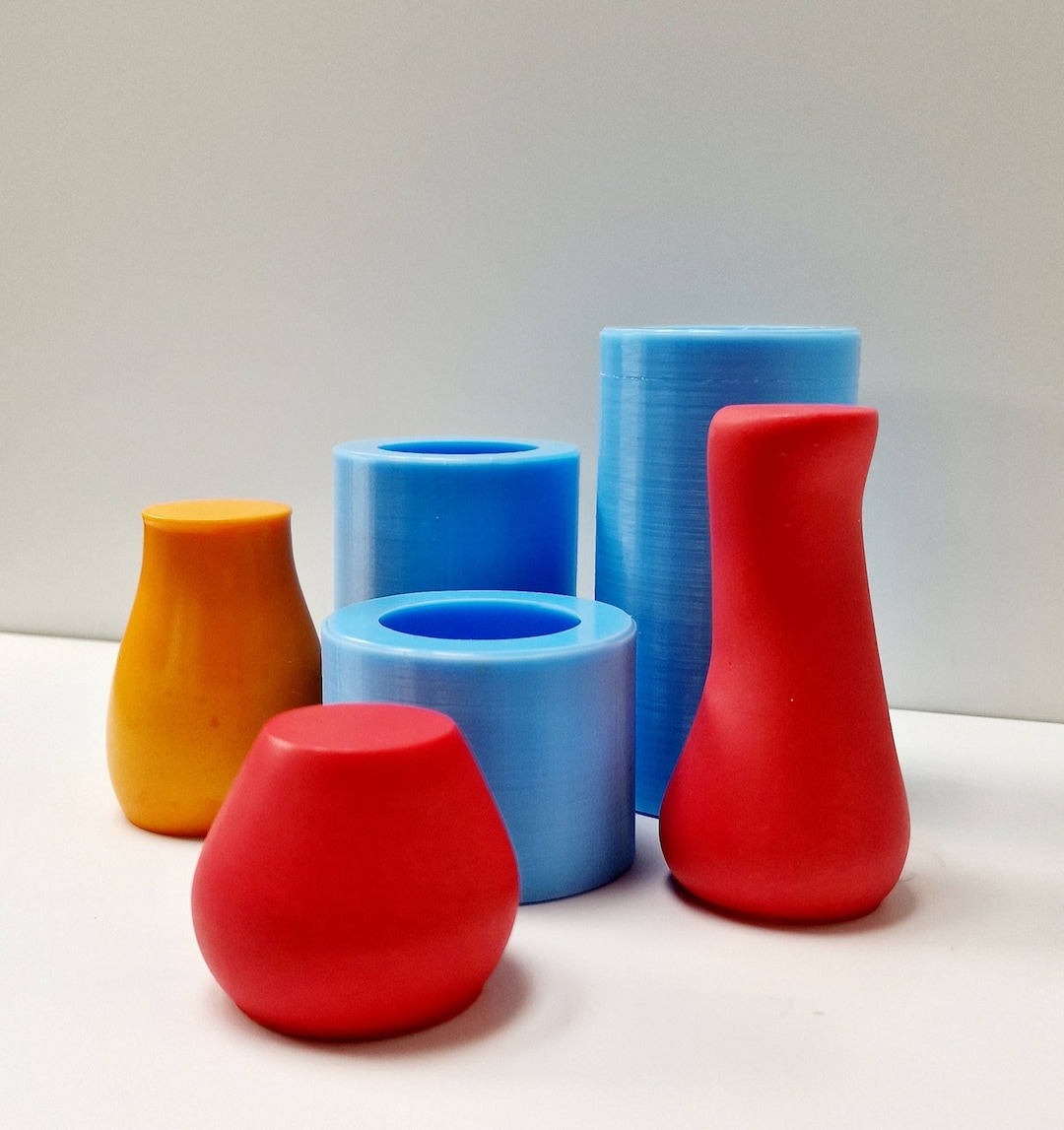 Set of Three Mushroom Stem Silicone Moulds (stem Only) - Etsy