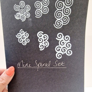 Mini Spiral Tools Set X6, Art Stamp. - Etsy