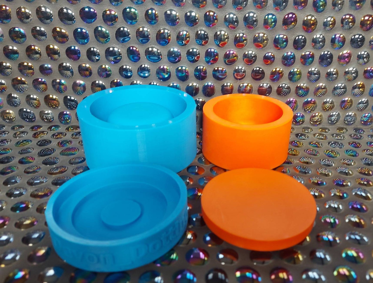 90mm x 60mm lidded pot cylinder silicone mold for candle | Etsy