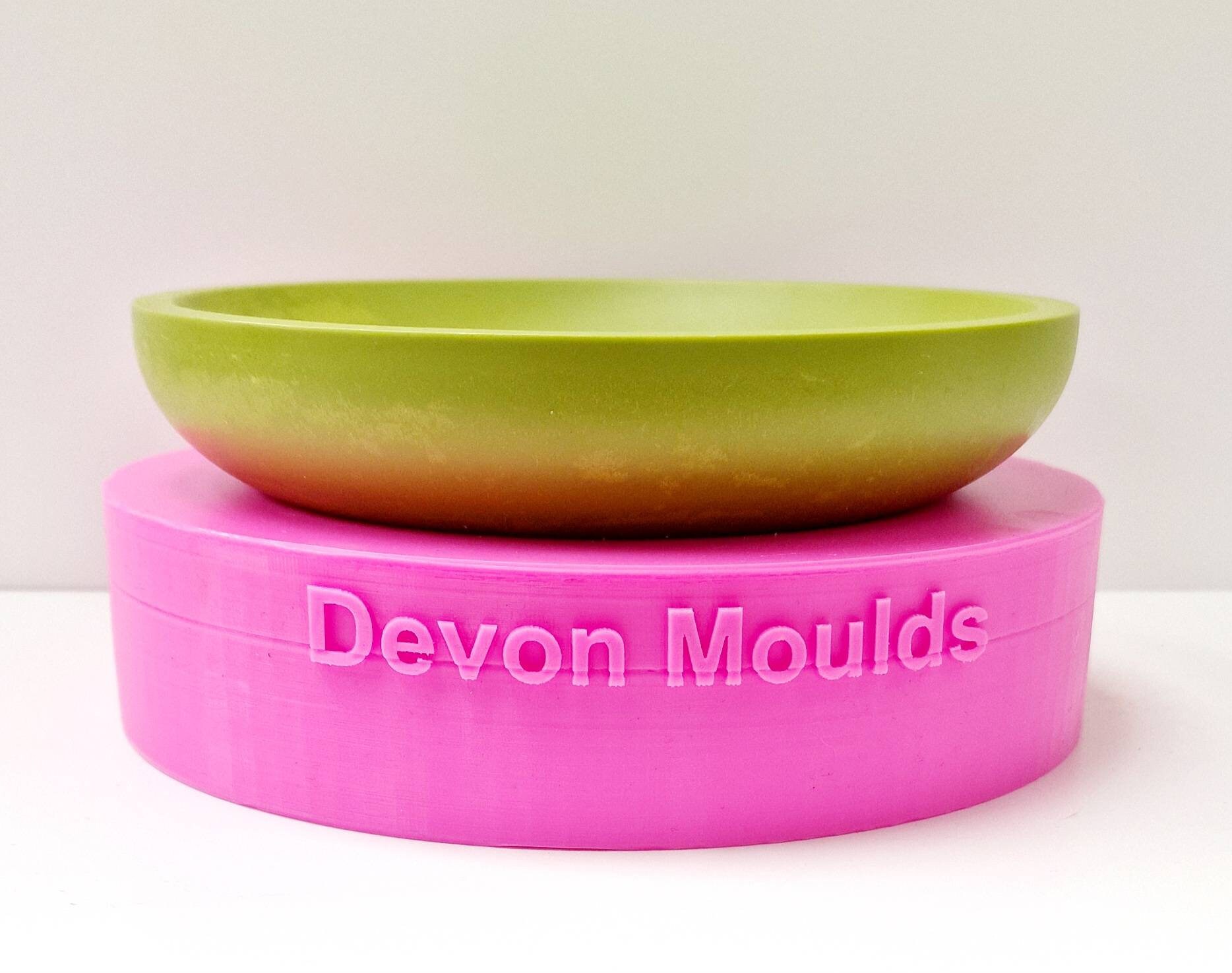 20cm Shallow Bowl Silicone Mould Concrete Bowl Mould Fruit - Etsy