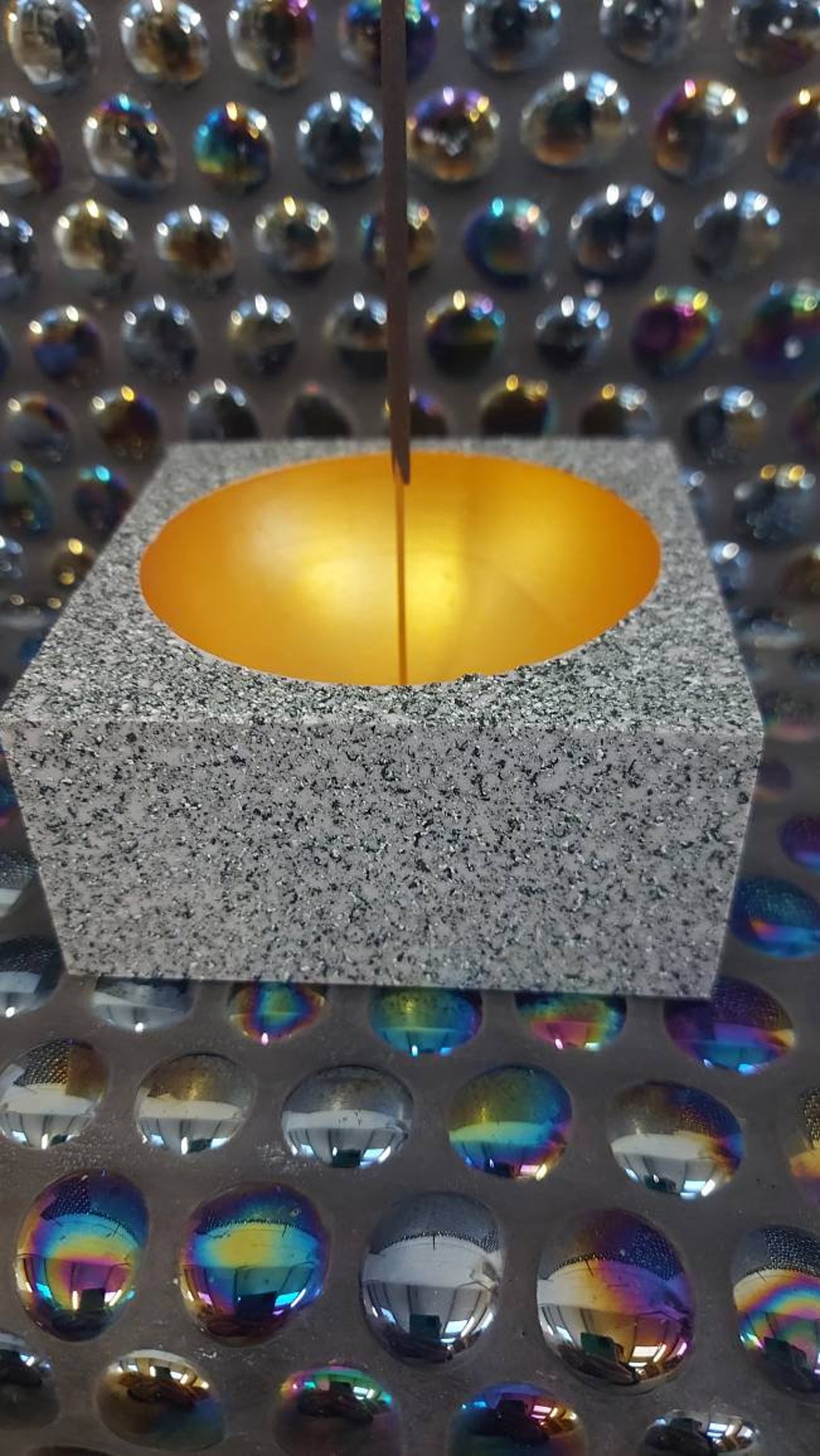 Large Square Orb Incense Holder Silicone Mould for Plaster - Etsy