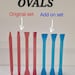 Larger Oval Tools Set of X3 - Etsy