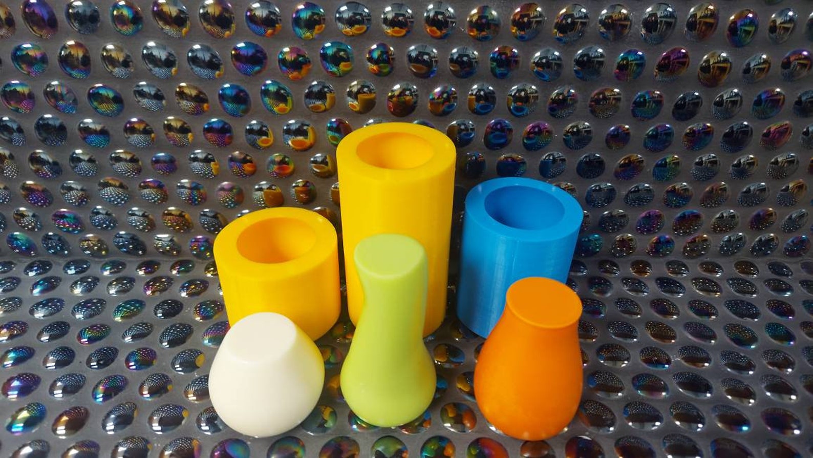 Set of Three Mushroom Stem Silicone Moulds stem Only | Etsy
