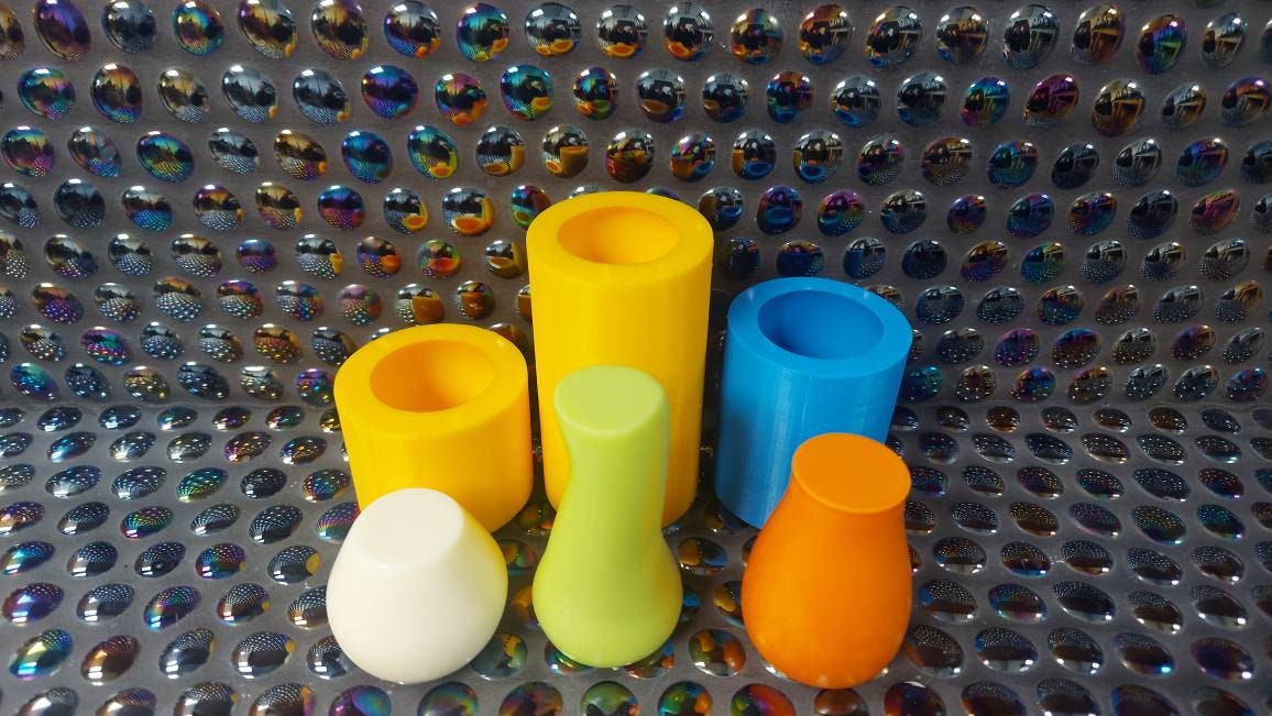 Set of Three Mushroom Stem Silicone Moulds stem Only | Etsy