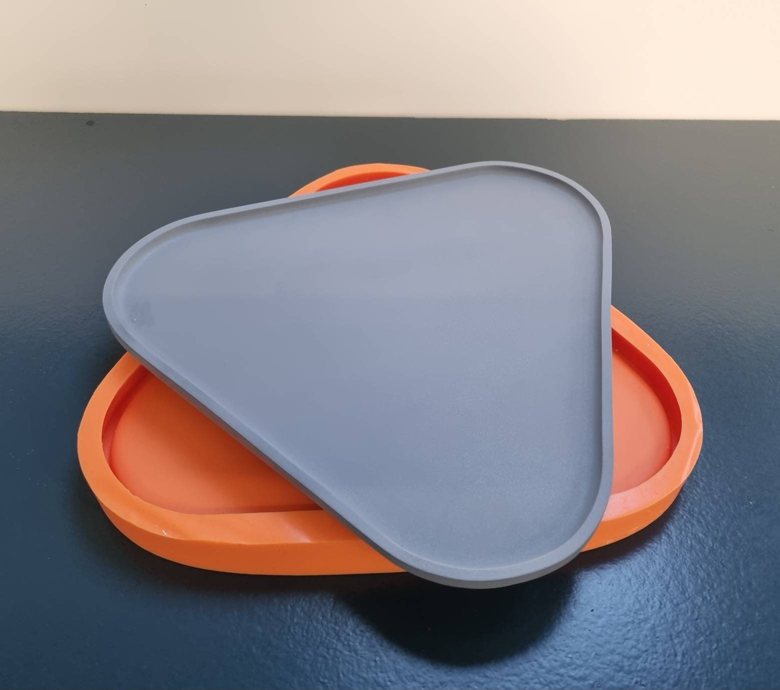 Large Equilateral Triangle Tray Silicone Mould Jesmoninte | Etsy
