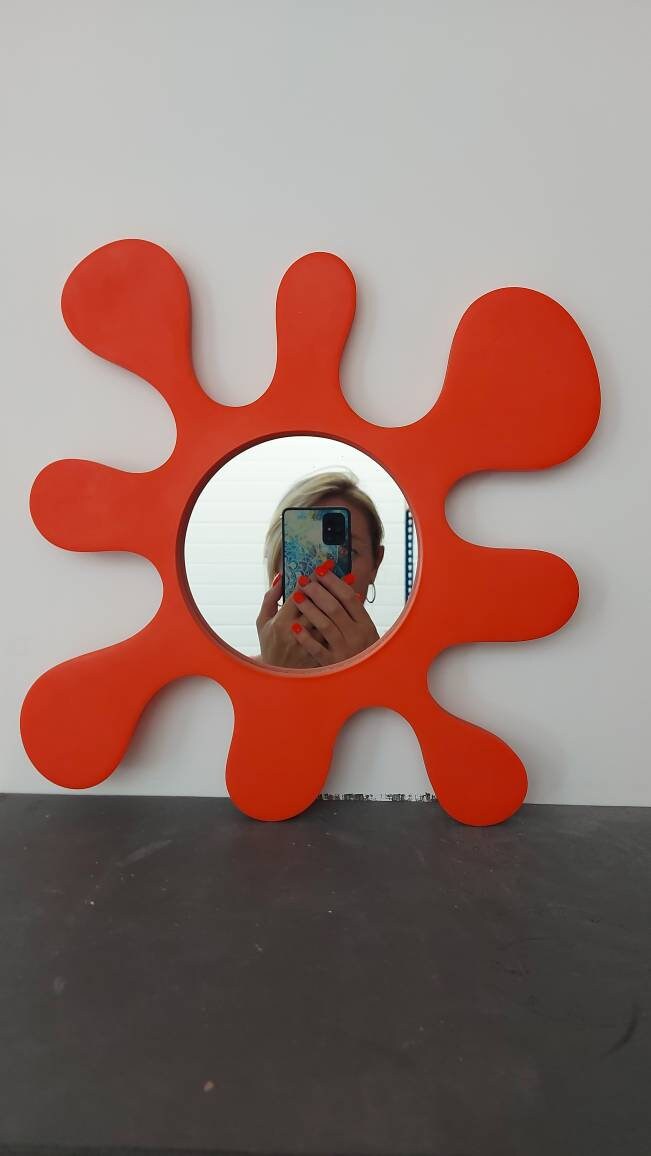 Splat Mirror Frame Silicone Mould Jesmonite Mirror Mould - Etsy UK