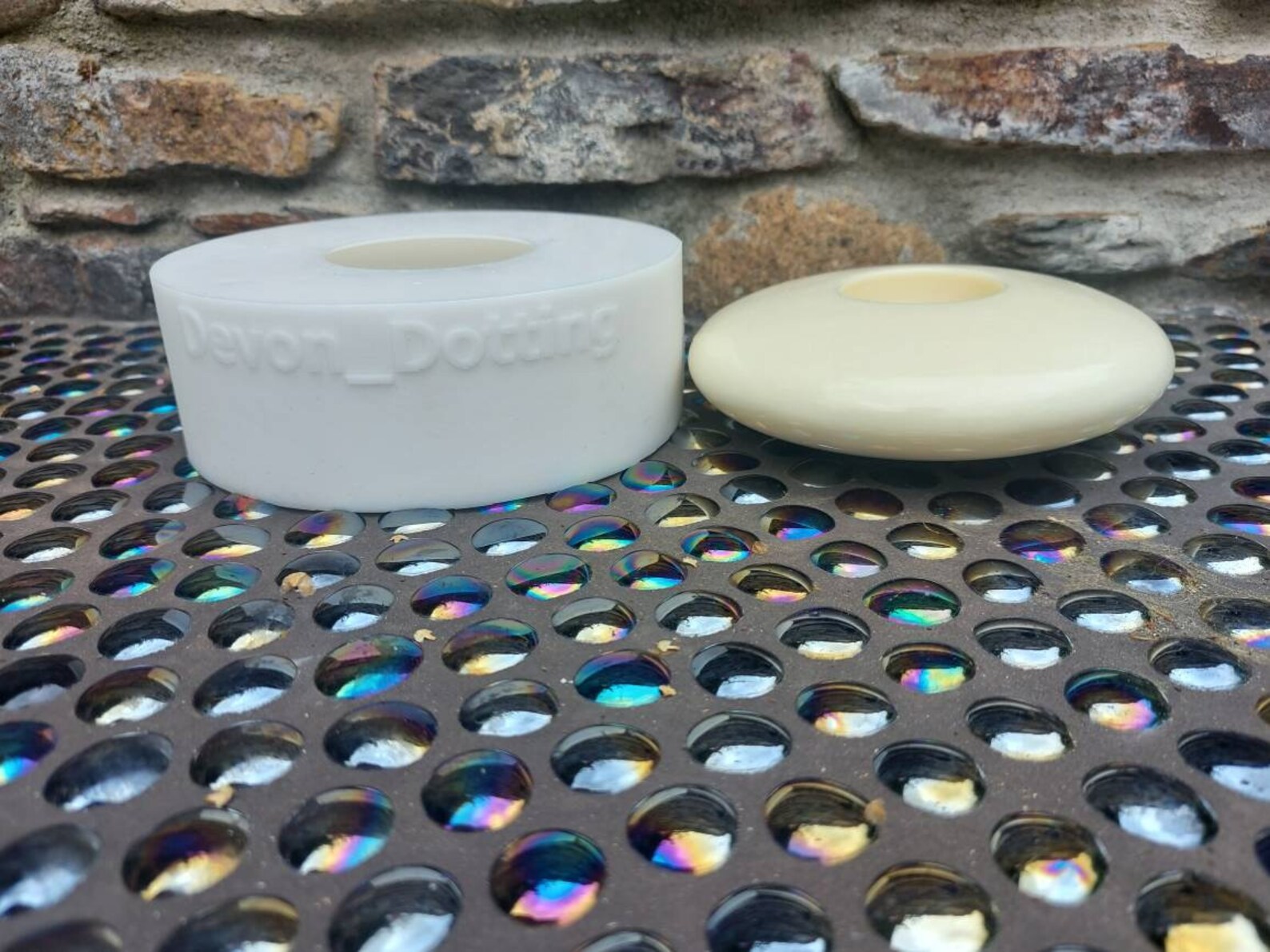 110mm Flat Tea Light Holder Silicone Mold | Etsy