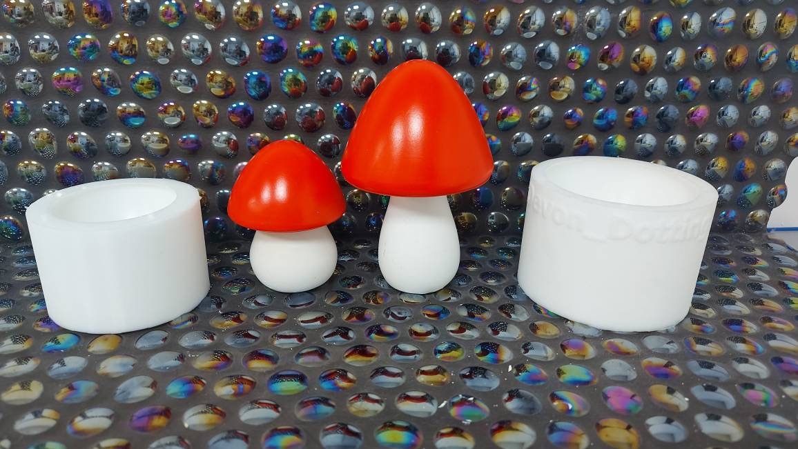 Silicone Pointy Mushroom Cap Moulds caps Only. - Etsy
