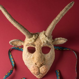 Goat Mask - Etsy