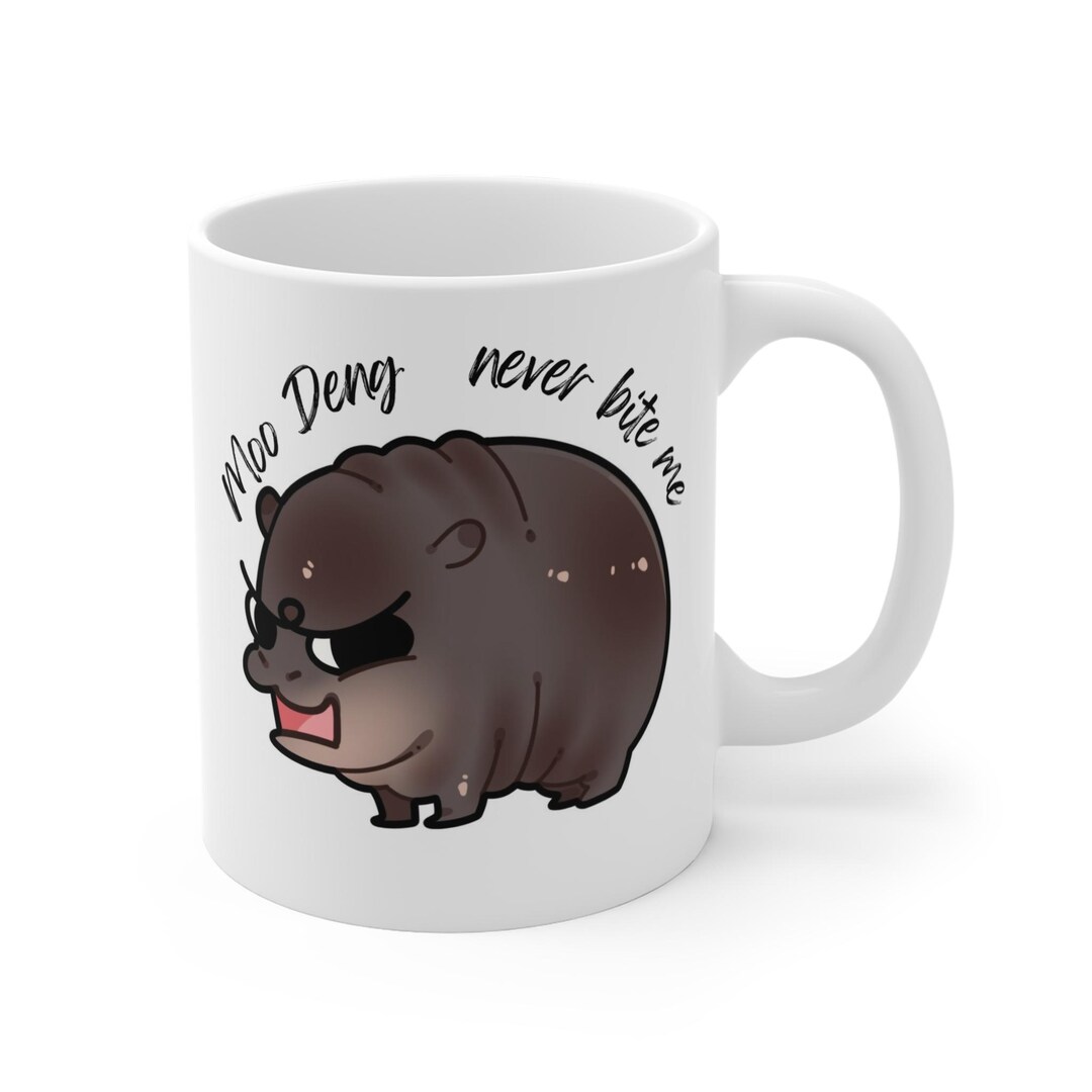 Hippo Mug, Cute Animal Coffee Cup, Thai Baby Hippo, Funny Creature Tea ...