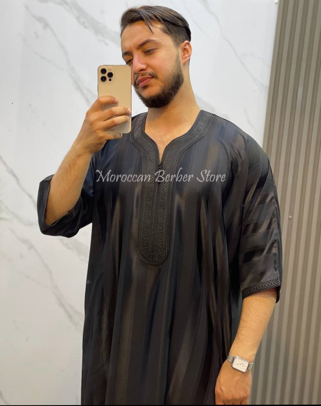 KAFTAN for Men , Moroccan Men Kaftan, JUBBA Men ,ramadan Men Dress ...