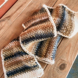 PATTERN, Riverbed Scarf, Crochet Pattern - Etsy