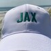 JAX Hat Embroidered White / Teal Jacksonville Jaguars Duuuval Go Jags ...