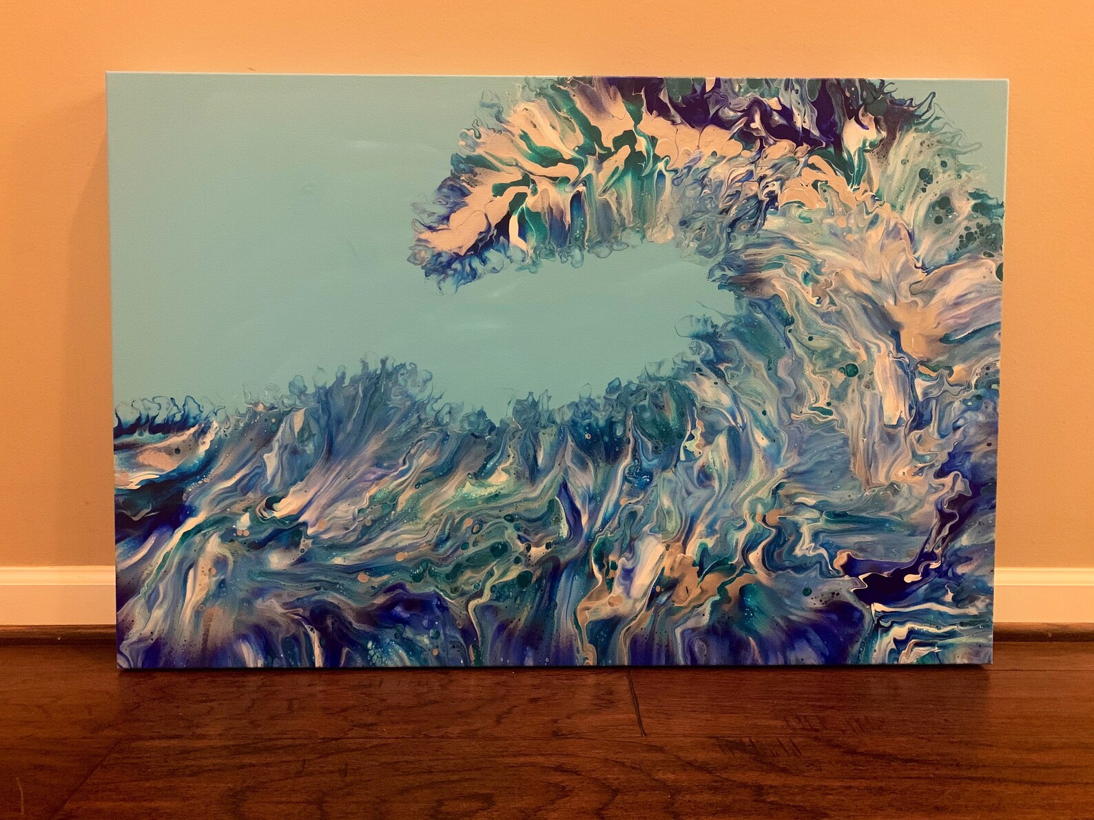 Water Fury |24” by 36”| - Etsy