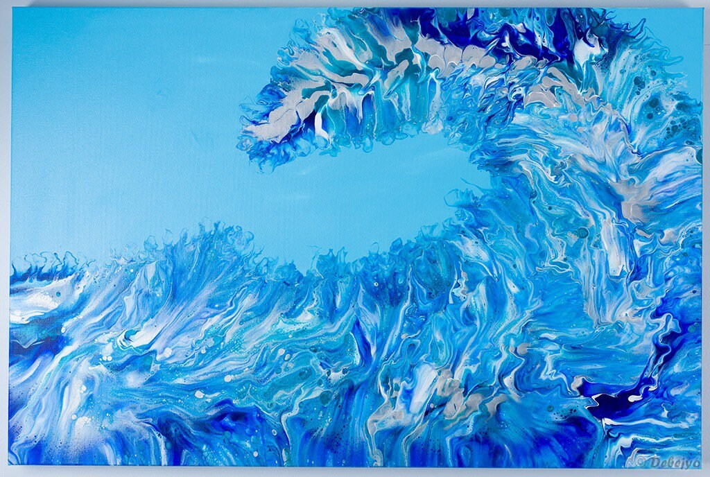 Water Fury |24” by 36”| - Etsy