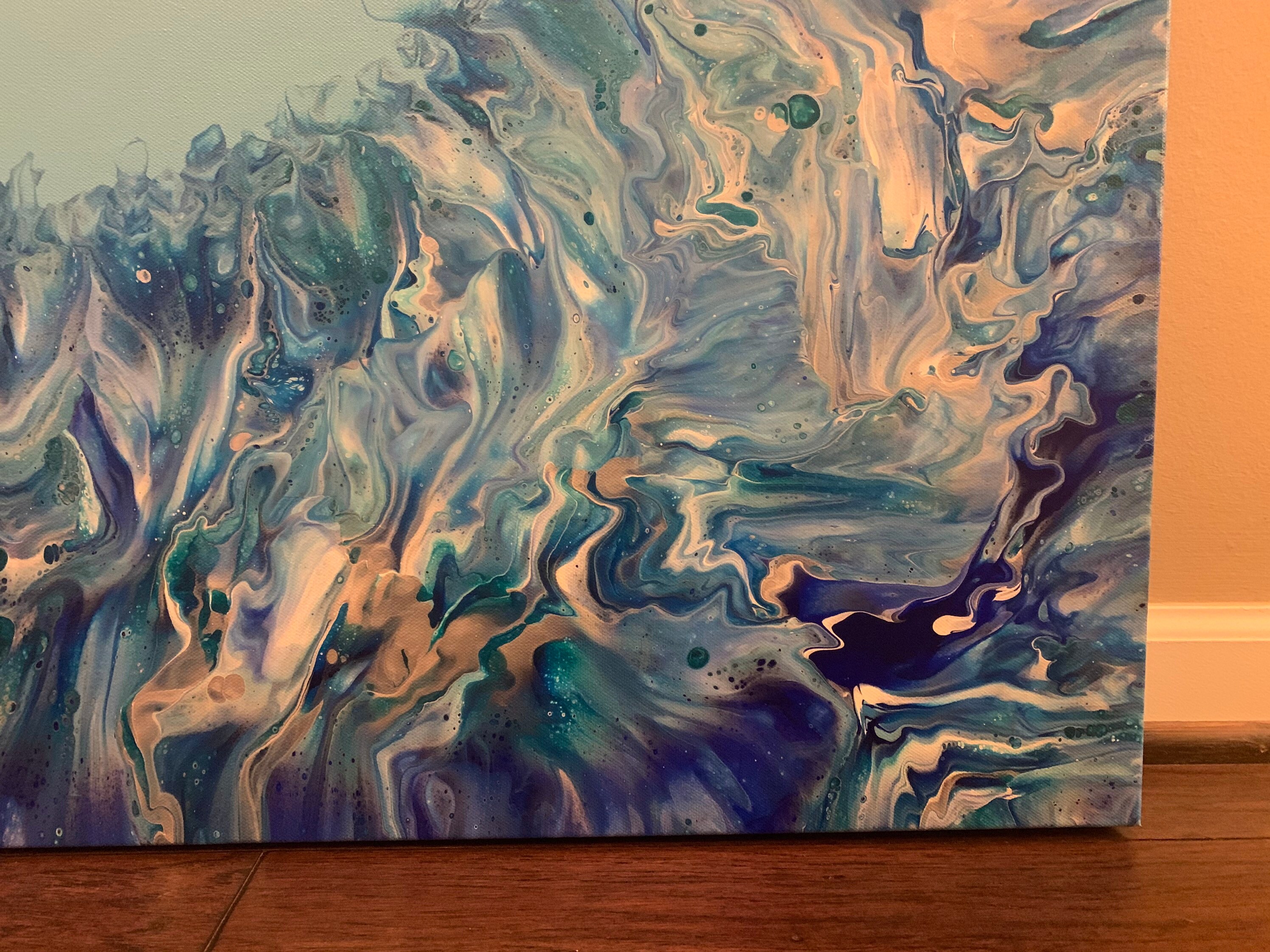 Water Fury |24” by 36”| - Etsy