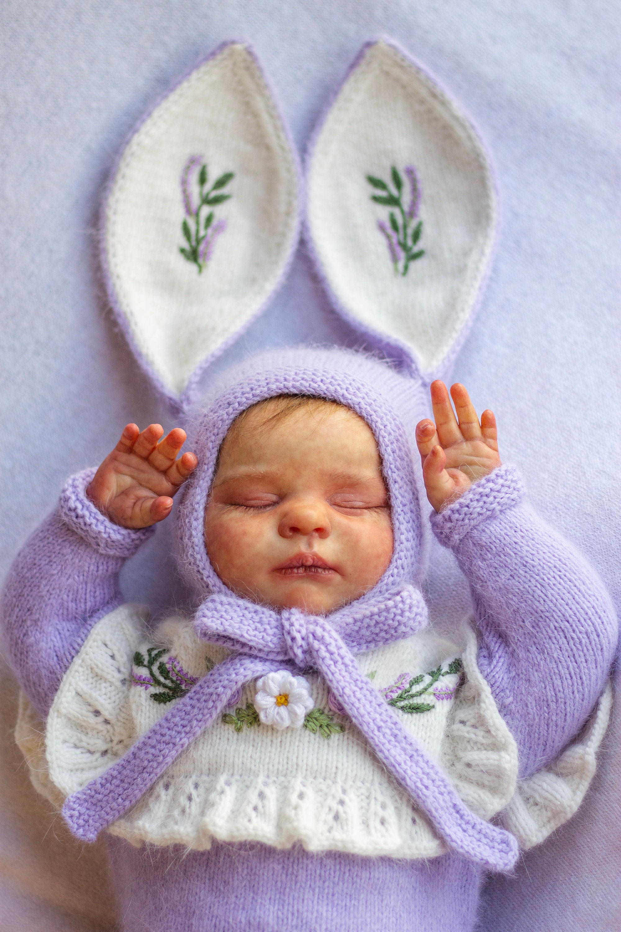 Set of 2, Bunny Outfit, Newborn Outfit, Bunny Set, Baby Girl Bunny ...