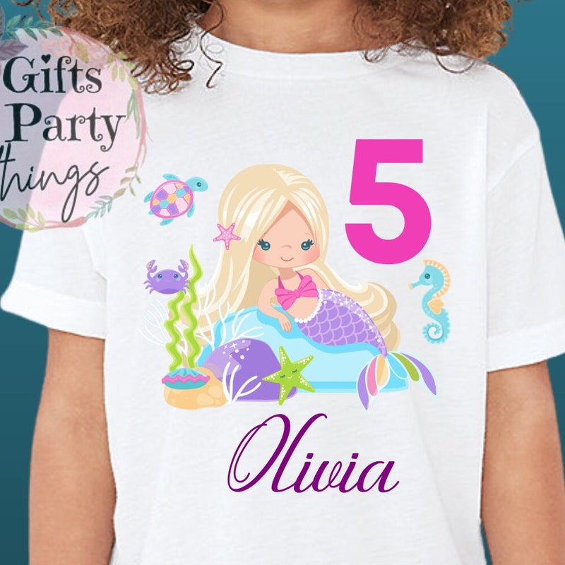 Mermaid T Shirt - Etsy