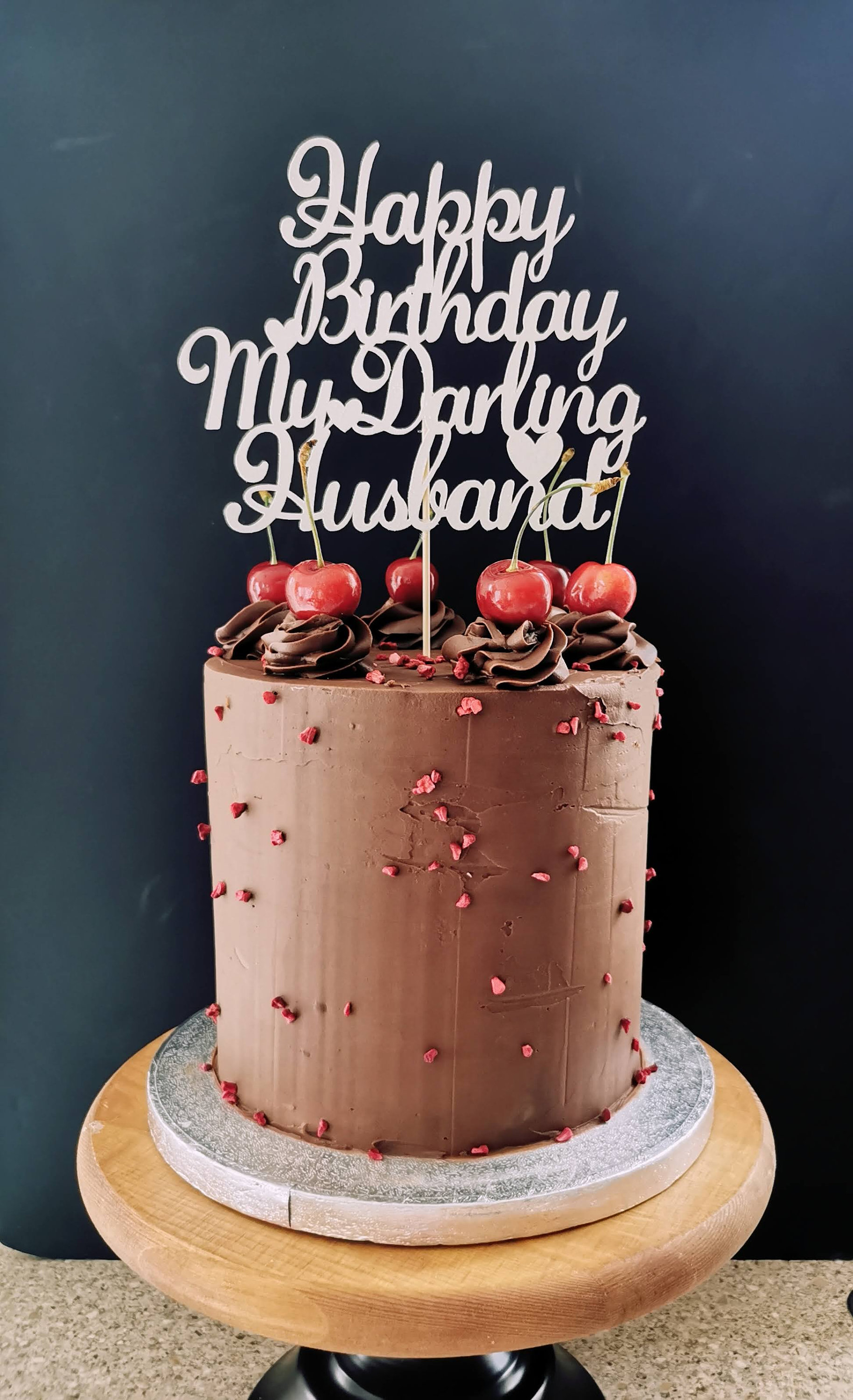 Happy Birthday My Lovely Husband Cake