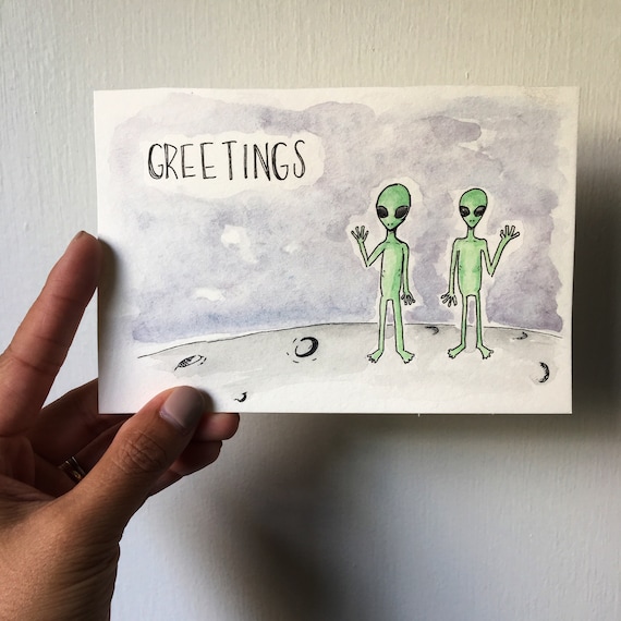 Greetings Alien