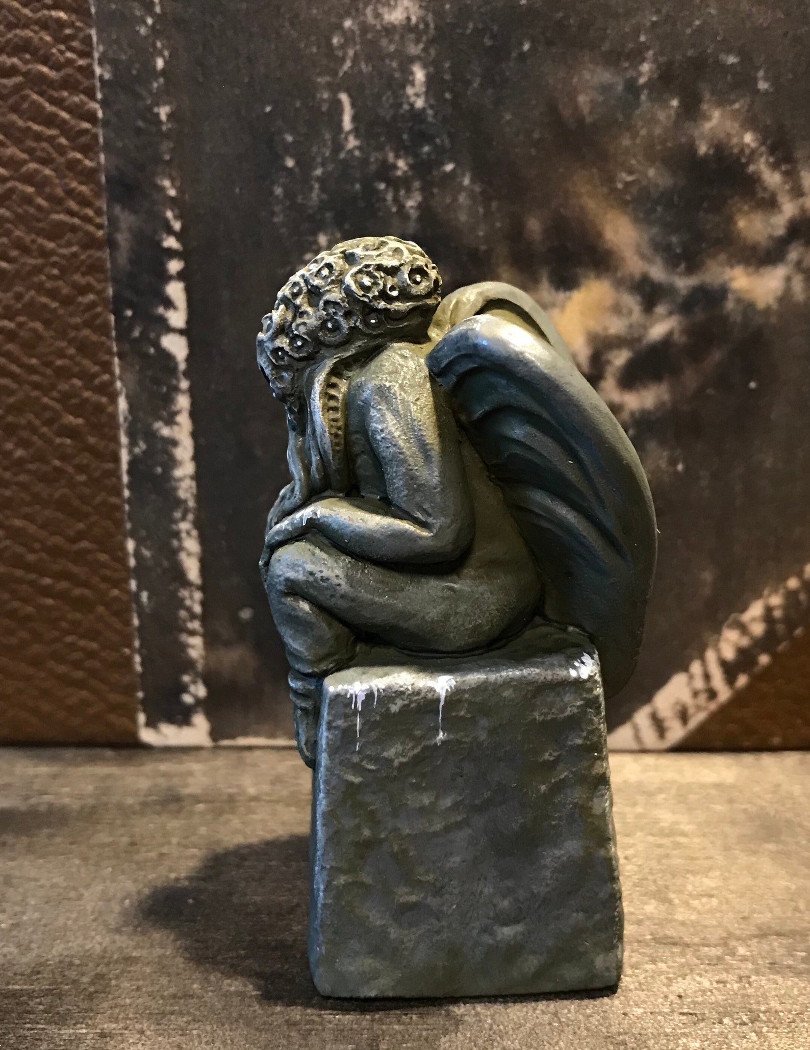 Small Cthulhu Statue Resin Miniature for Decoration or | Etsy